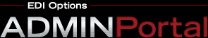 Admin Portal: Login | EDI Options